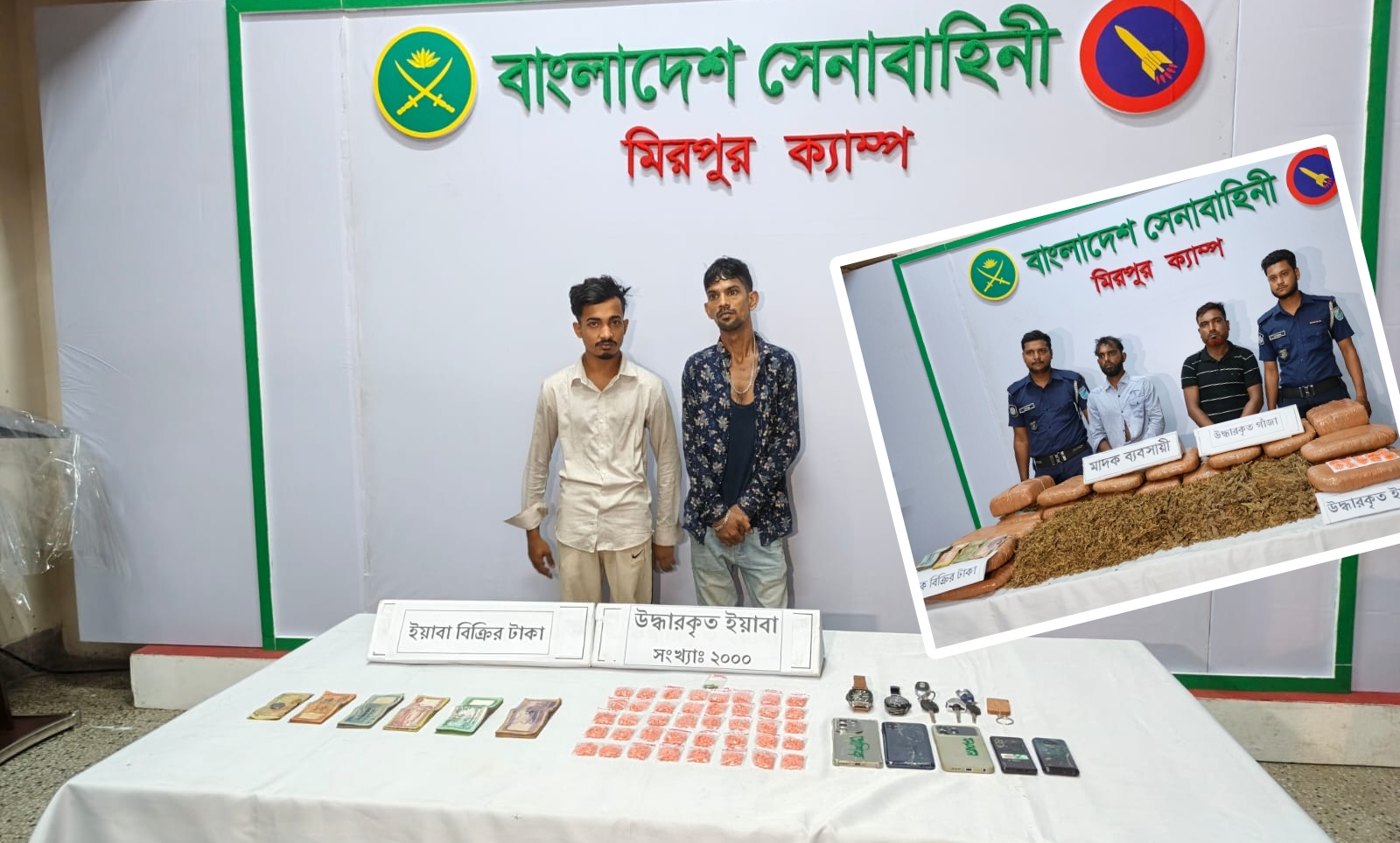 মিরপুরে ‘ভইরা দে’ গ্রুপের প্রধানসহ চারজন গ্রেপ্তার